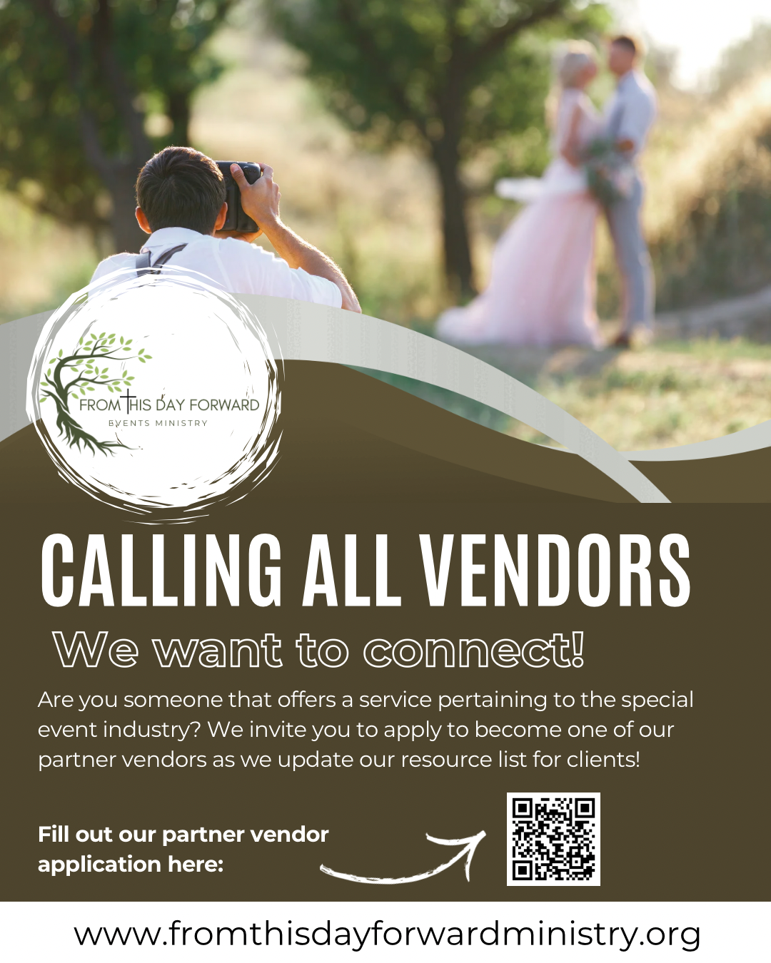 Vendor Directory information – From This Day Forward